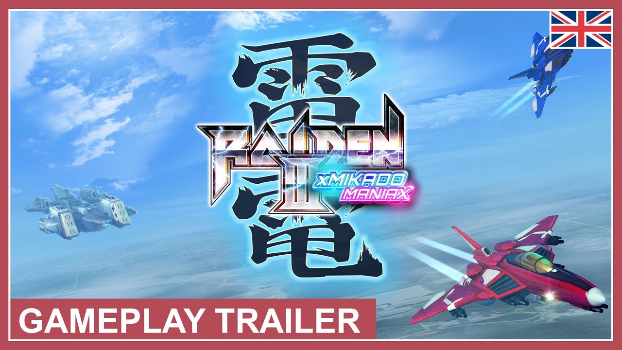 Svelata la data di uscita di Raiden III x Mikado Maniax – Switch Italia