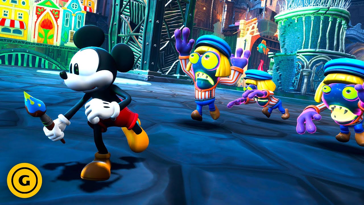 Disney Epic Mickey: Rebrushed ci mostra il primo video di gameplay ...