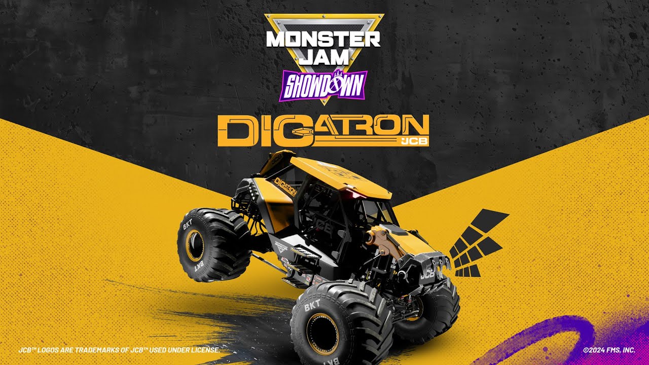 IL TRUCK DIGatron™ JCB disponibile in Monster Jam Showdown – Switch Italia