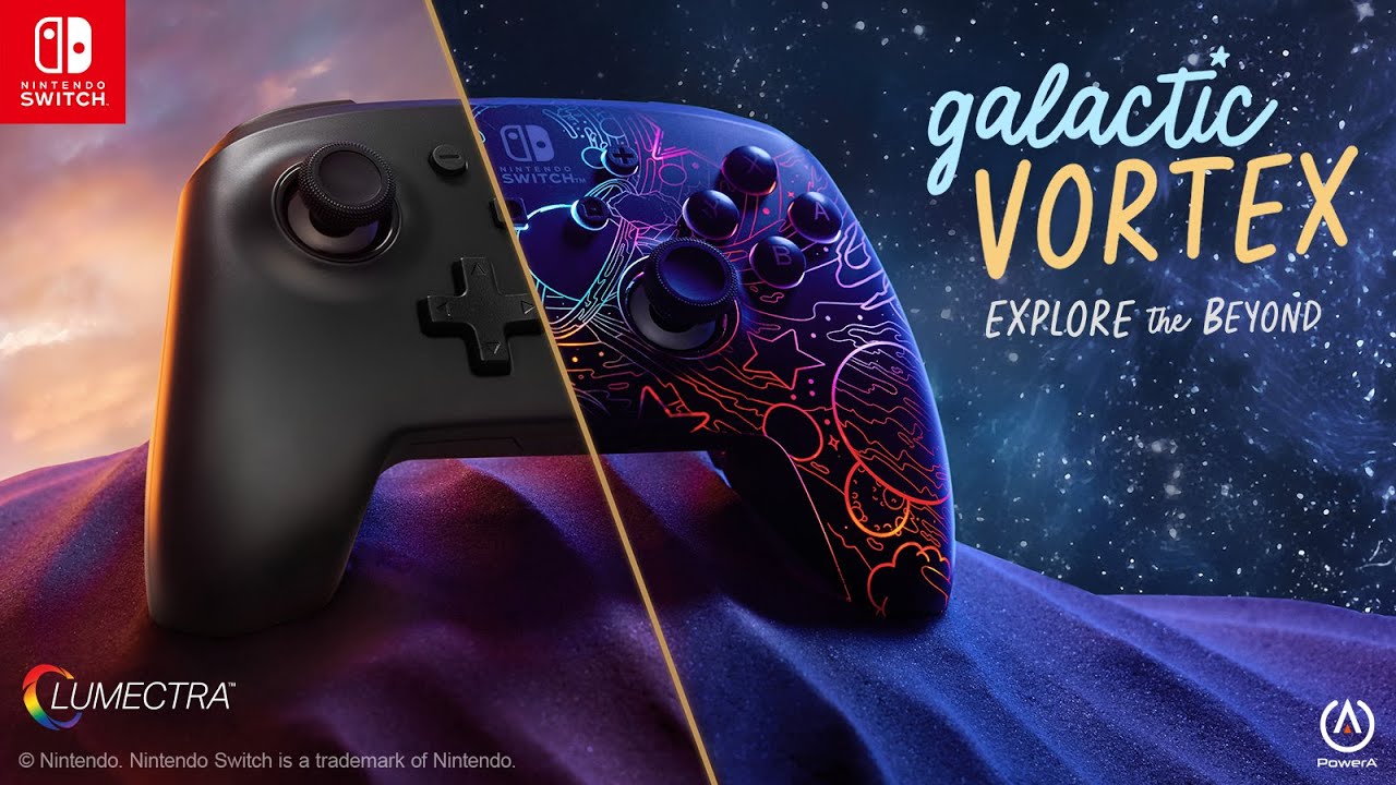 PowerA rivela il nuovo Galactic Vortex controller – Switch Italia