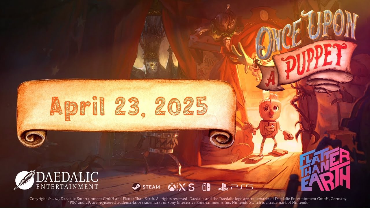 Once Upon a Puppet uscirà il 23 aprile! – Switch Italia