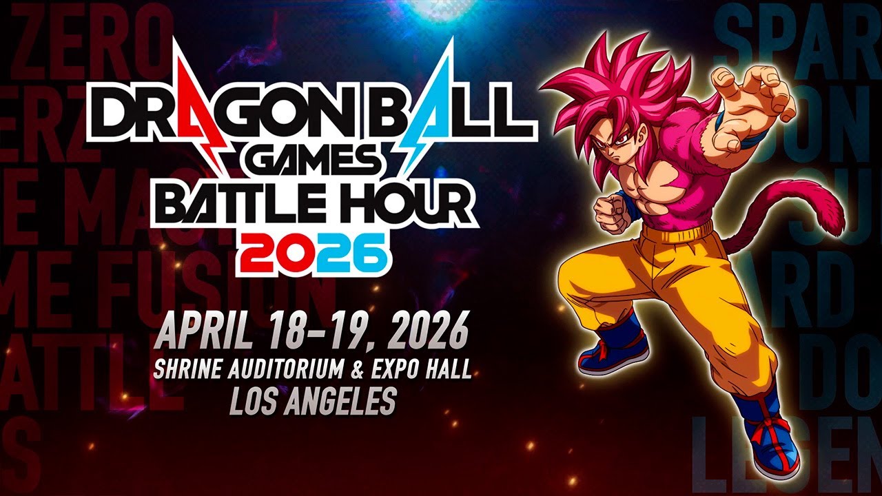 Dragon Ball Games Battle Hour 2026 torna a Los Angeles – Switch Italia